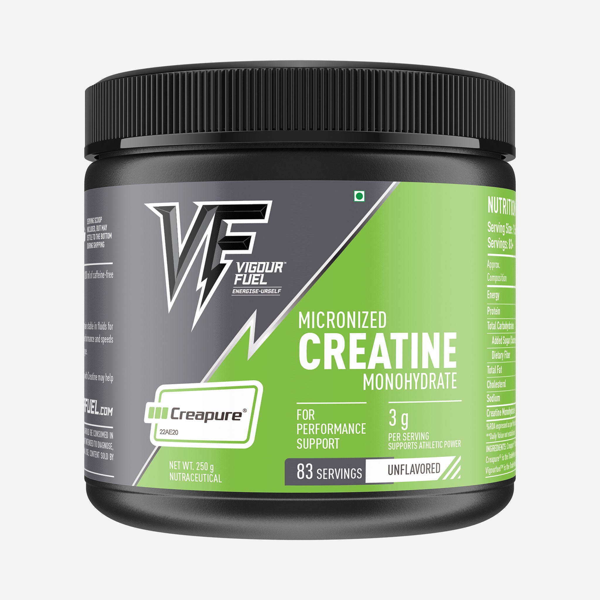 Creapure® Creatine Monohydrate in India| Vigourfuel